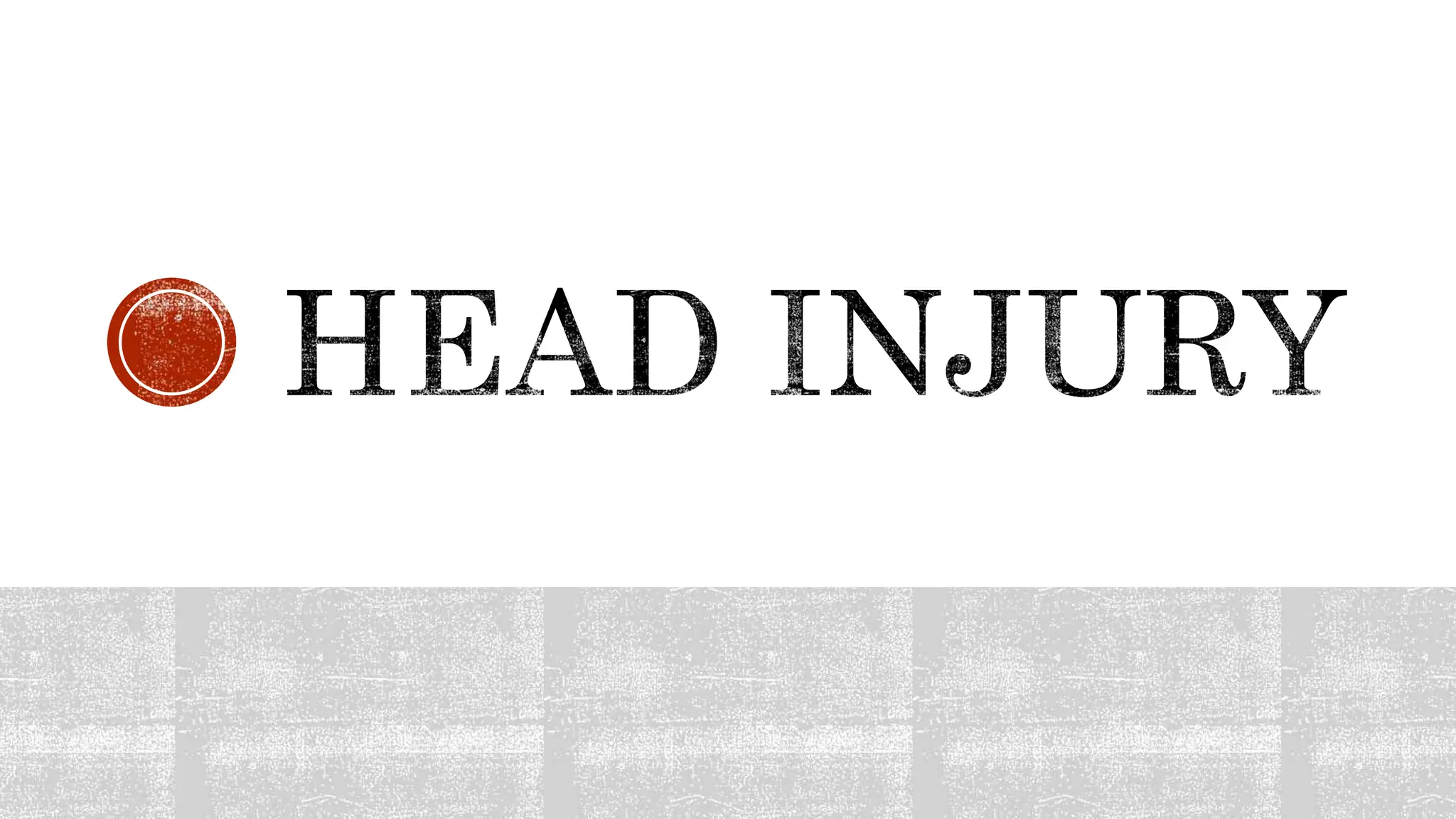 Head Injury (Traumatic Brain Injury) - types, complications and ...