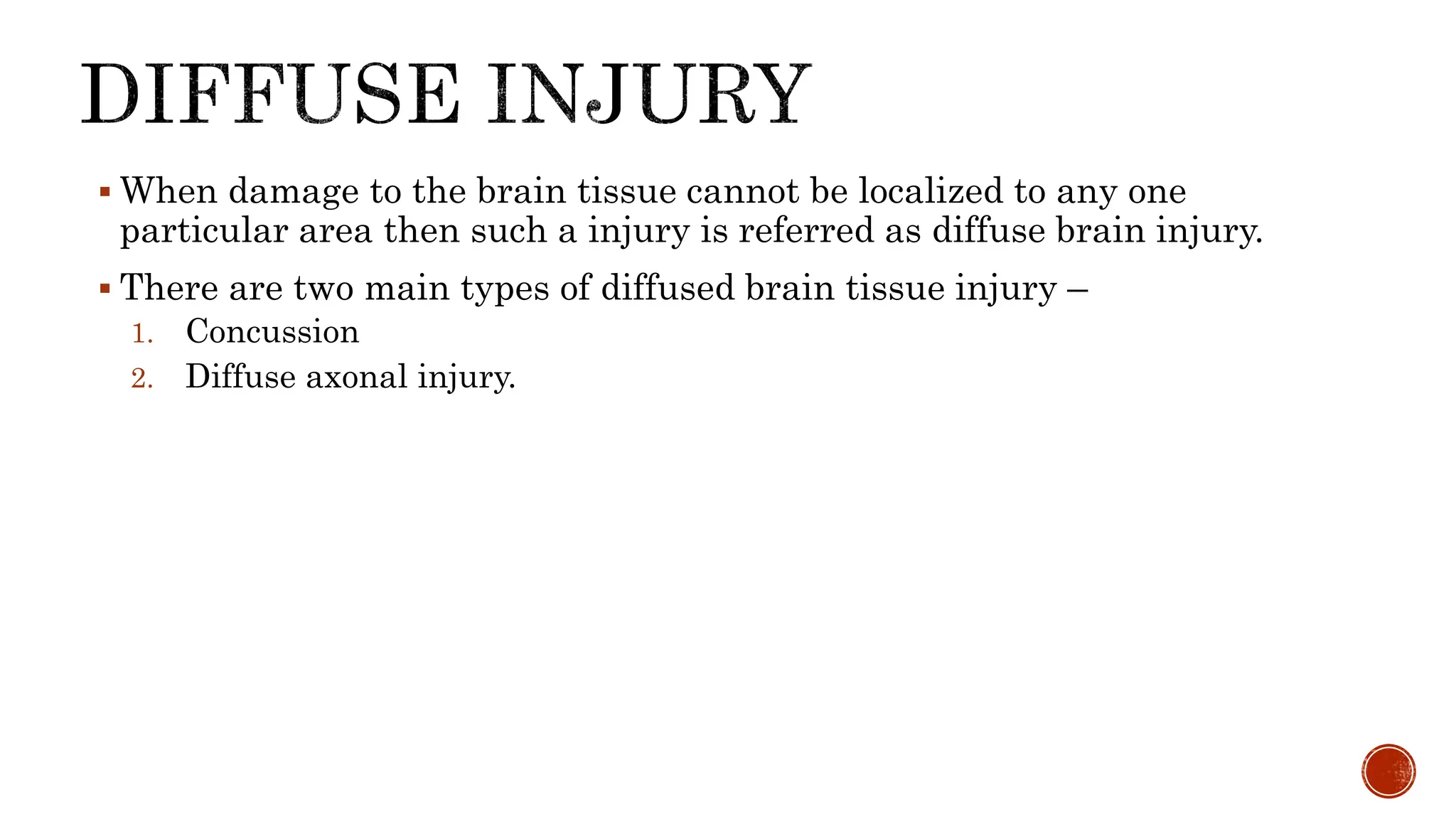 Head Injury (Traumatic Brain Injury) - types, complications and ...