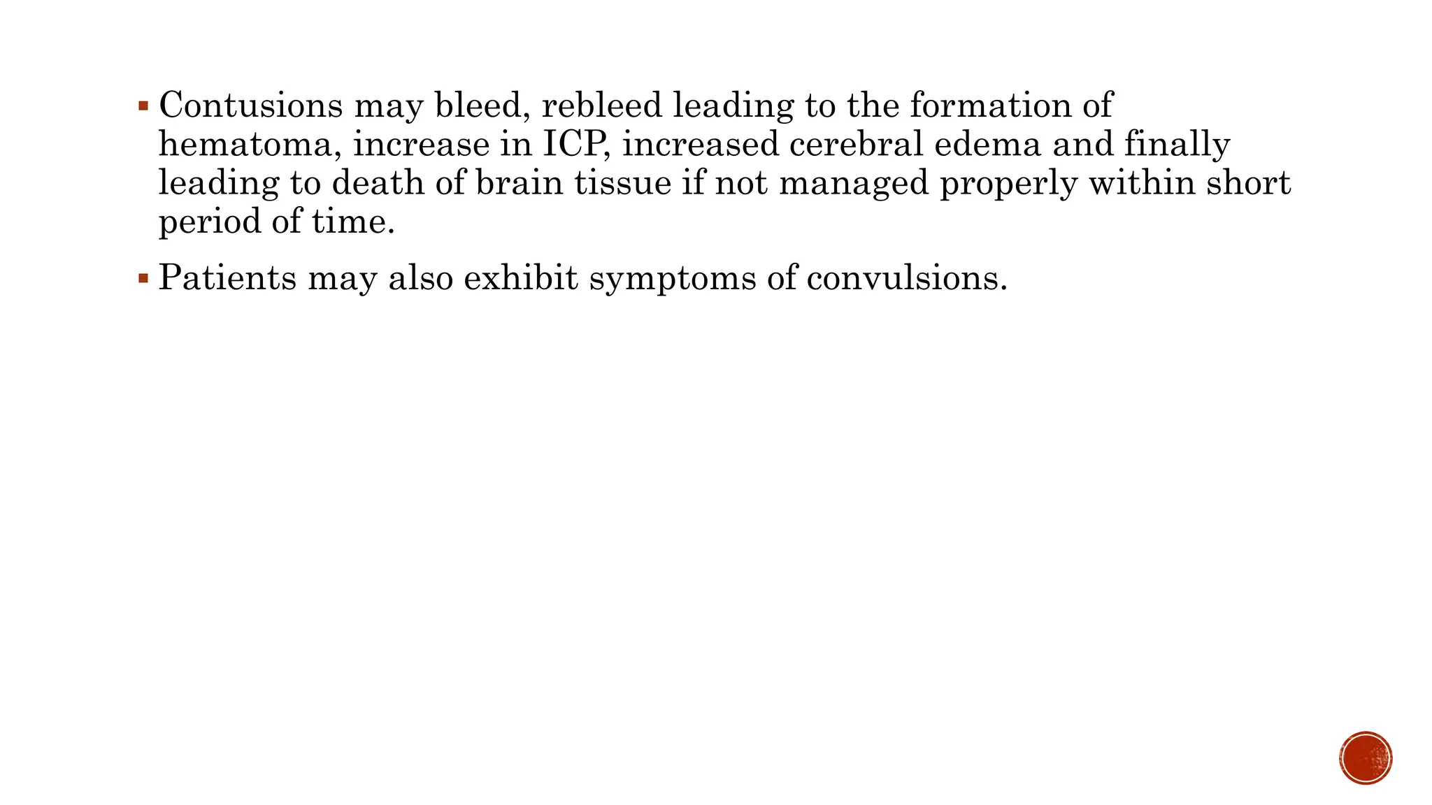 Head Injury (Traumatic Brain Injury) - types, complications and ...