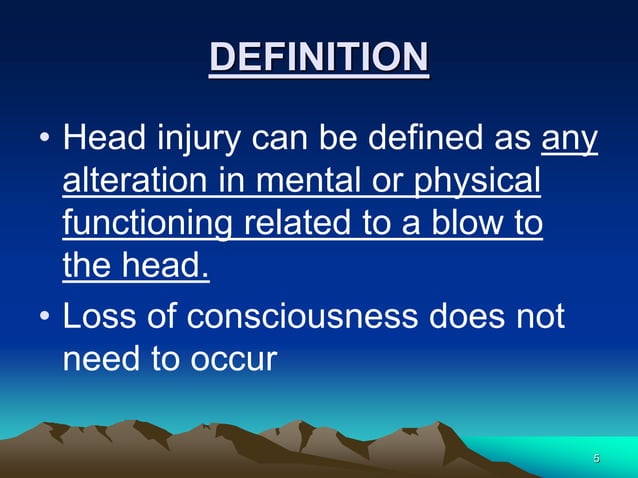 HEAD INJURY for lecture.ppt