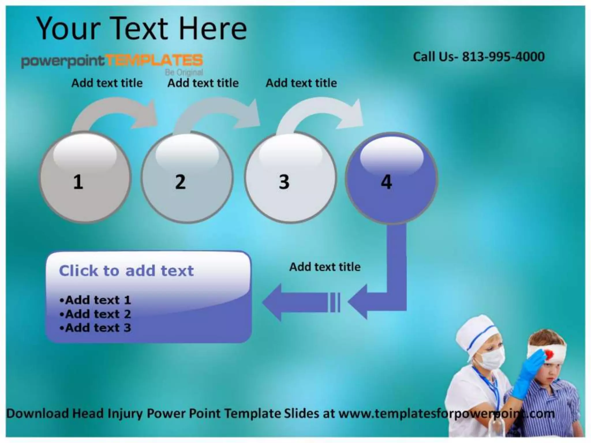 Head Injury Powerpoint Template | PPT