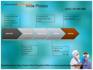 Head Injury Powerpoint Template | PPT