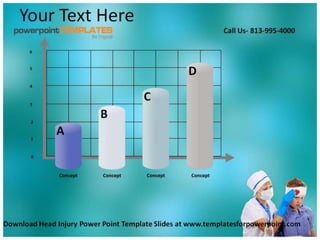 Head Injury Powerpoint Template | PPT