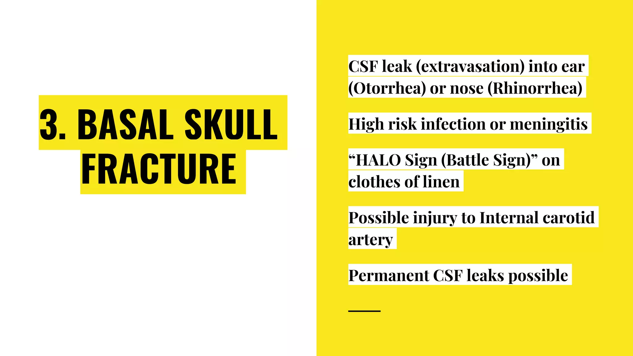 Head injury presentation | PPTX