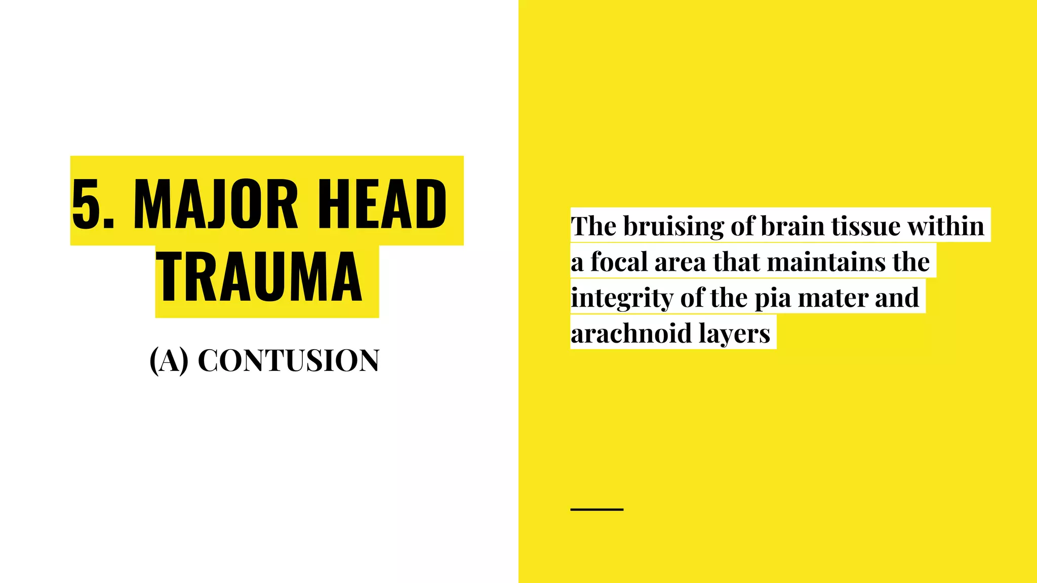 Head injury presentation | PPTX