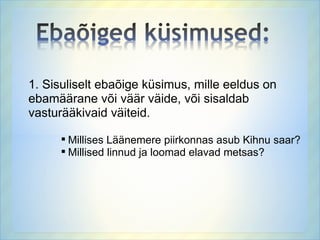 Head ja halvad küsimused | PPT