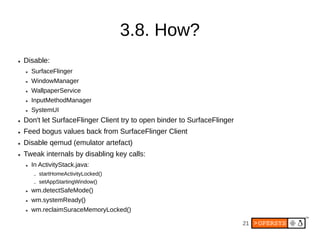 Headless Android at AnDevCon3 | PPT