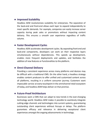 Headless AEM: Separating Content And Delivery For Microservices ...