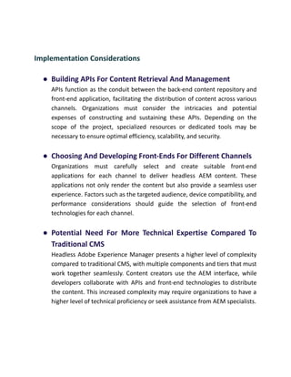 Headless AEM: Separating Content And Delivery For Microservices ...