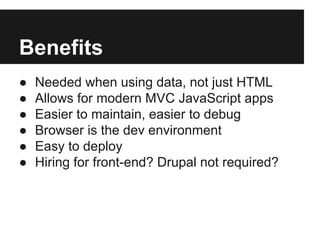 Decoupled (Headless) Drupal | PPT