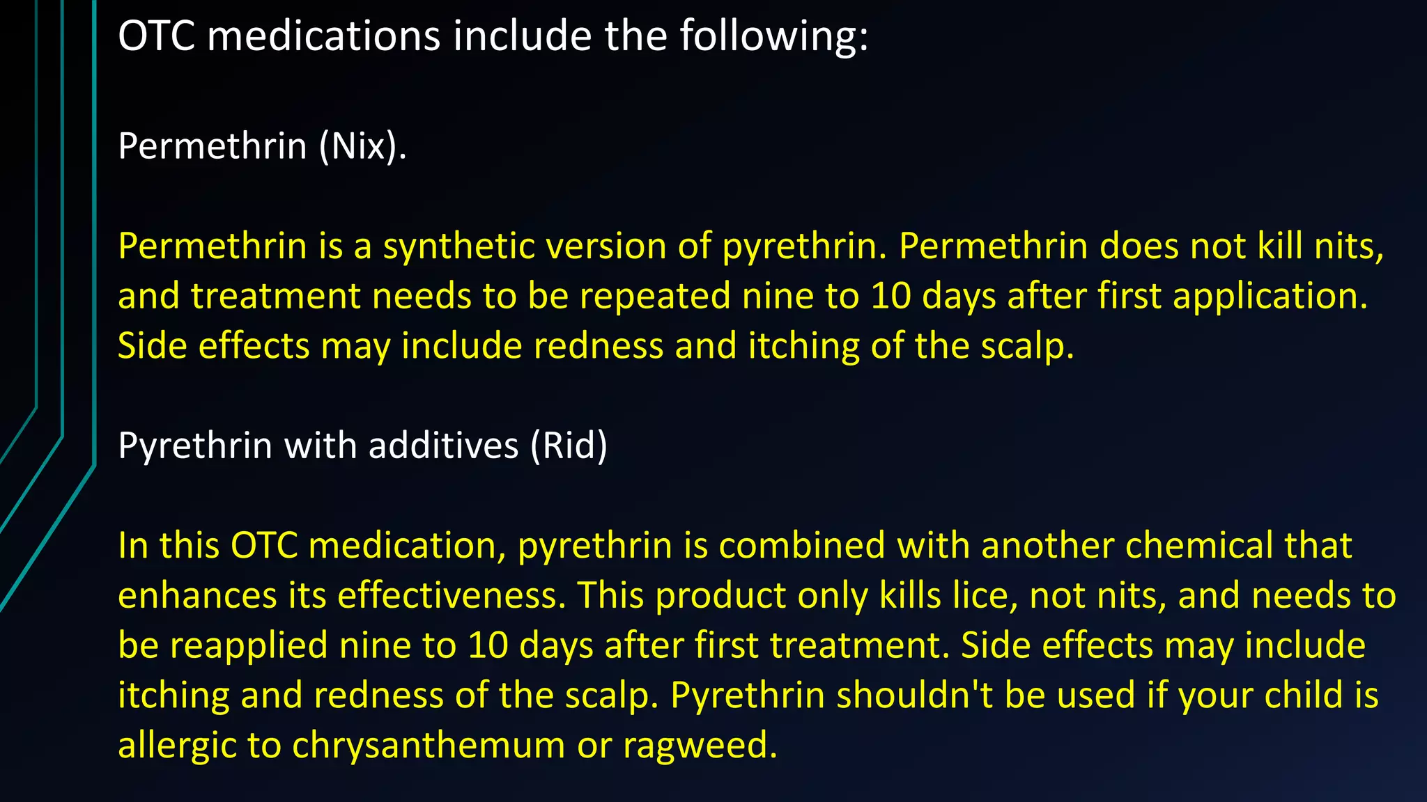 Head lice- diagnosis & management ( medical information ) | PPTX | Hair ...