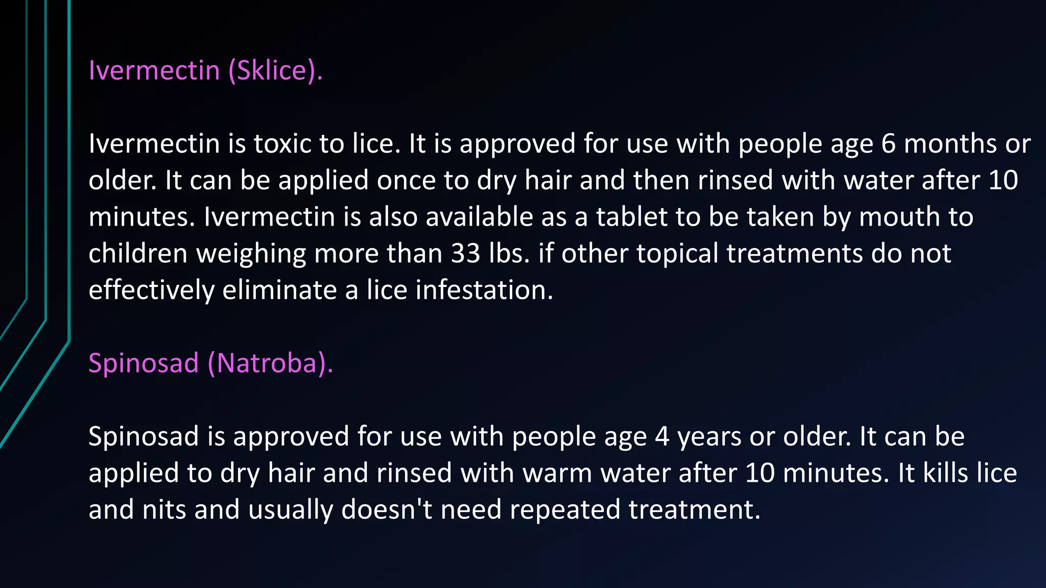 Head lice- diagnosis & management ( medical information ) | PPTX | Hair ...