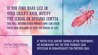 Lice Aren’t Nice: A Panic Free Guide to Dealing with Lice | PDF