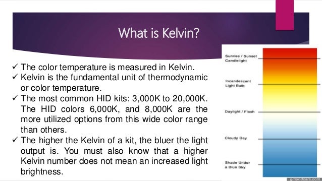Headlight Color Guide | PPTX | Weather | Science