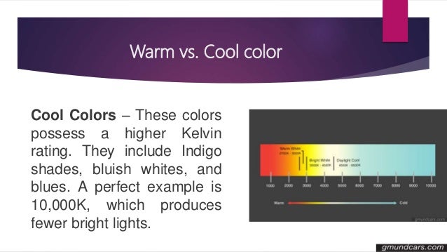 Headlight Color Guide | PPTX | Weather | Science