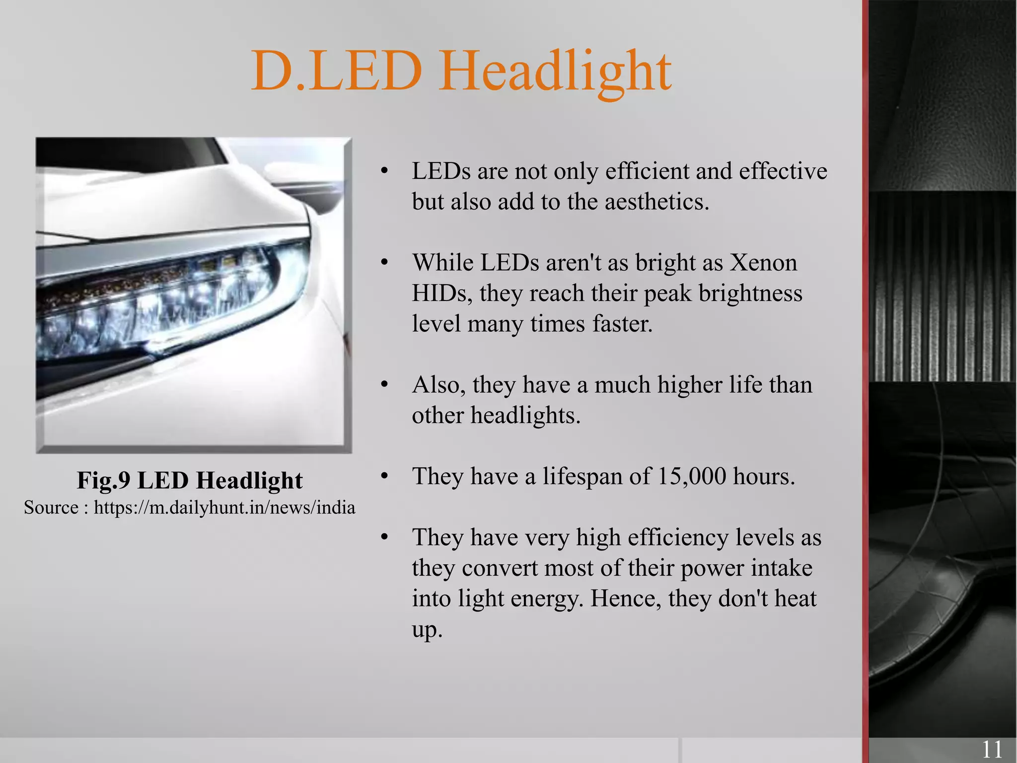 Headlights | PPTX
