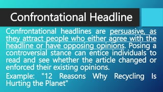 HEADLINE-WRITING.pptxltlgtjktjkgktjktjkgjktjktk | PPT