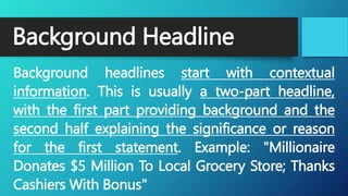 HEADLINE-WRITING.pptxltlgtjktjkgktjktjkgjktjktk | PPT