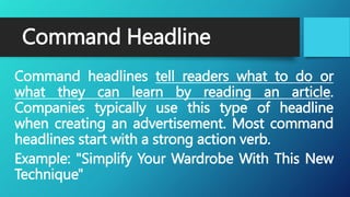 HEADLINE-WRITING.pptxltlgtjktjkgktjktjkgjktjktk | PPT