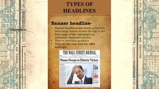 Newspaper Headlines | PPTX