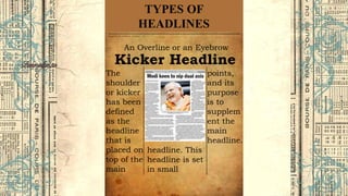 Newspaper Headlines | PPTX