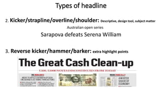 Headlines writing | PPTX
