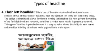 Headlines writing | PPTX