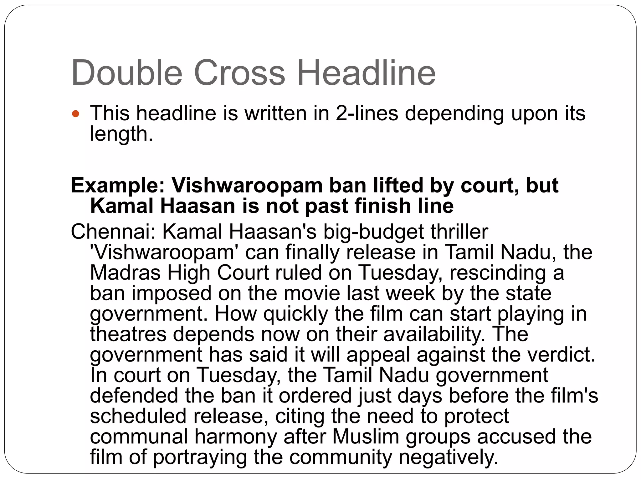 Headlines patterns | PPTX