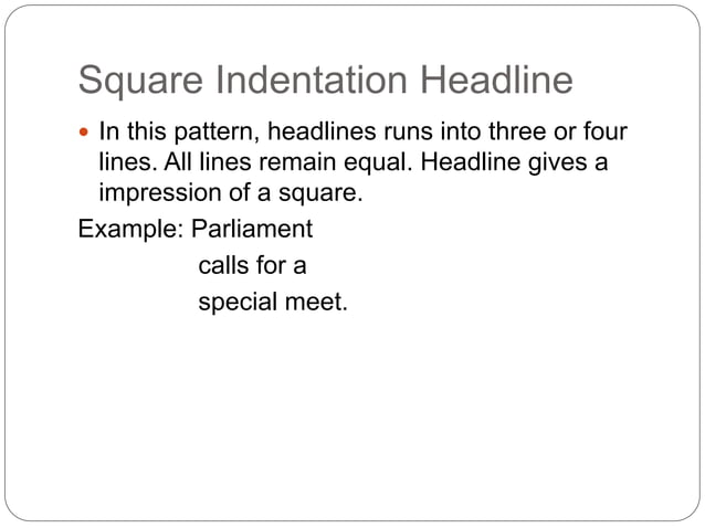 Headlines patterns | PPTX