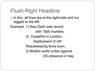 Headlines patterns | PPTX