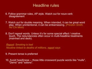 Copy-editor (rules and guide) | PPT