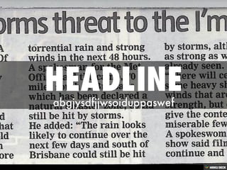 headline subheadline layouts | PPT