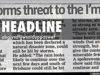 headline subheadline layouts | PPT