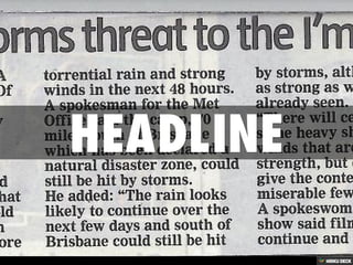 headline subheadline layouts | PPT