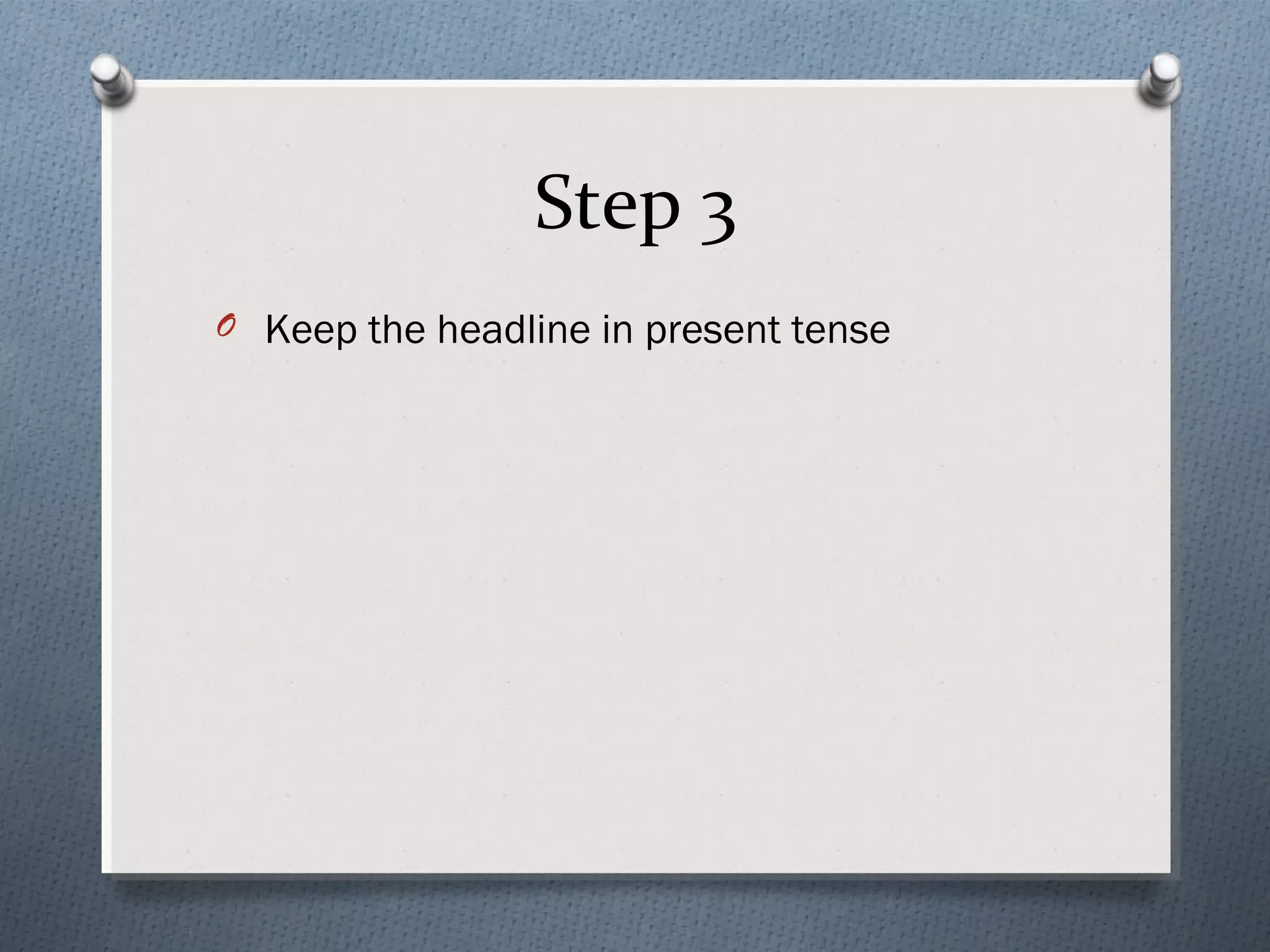 Headline writing | PPT