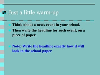 Headline Writing.ppt
