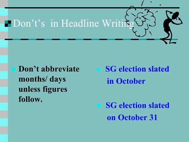 Headline Writing.ppt | Sports Video Games | Video Game Genres