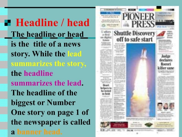 Headline Writing.ppt | Sports Video Games | Video Game Genres