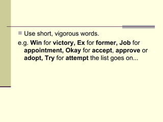 Headline writing pm | PPT