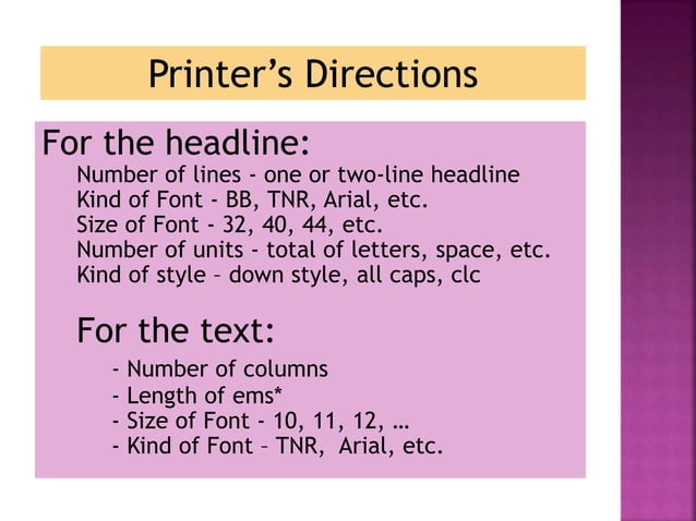 Headline Writing ppt 2013.pptx | Desktop Publishing | Computer Software ...