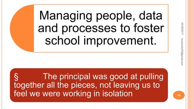 Head master duties and responsibilities | PPTX | Professional School ...