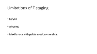 Head and neck cancer staging | PPTX