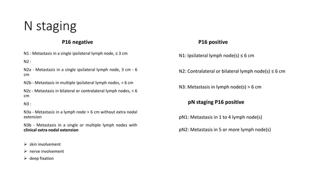 Head and neck cancer staging | PPTX | Ear, Nose and Throat Conditions ...