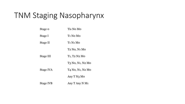Head and neck cancer staging | PPTX | Ear, Nose and Throat Conditions ...