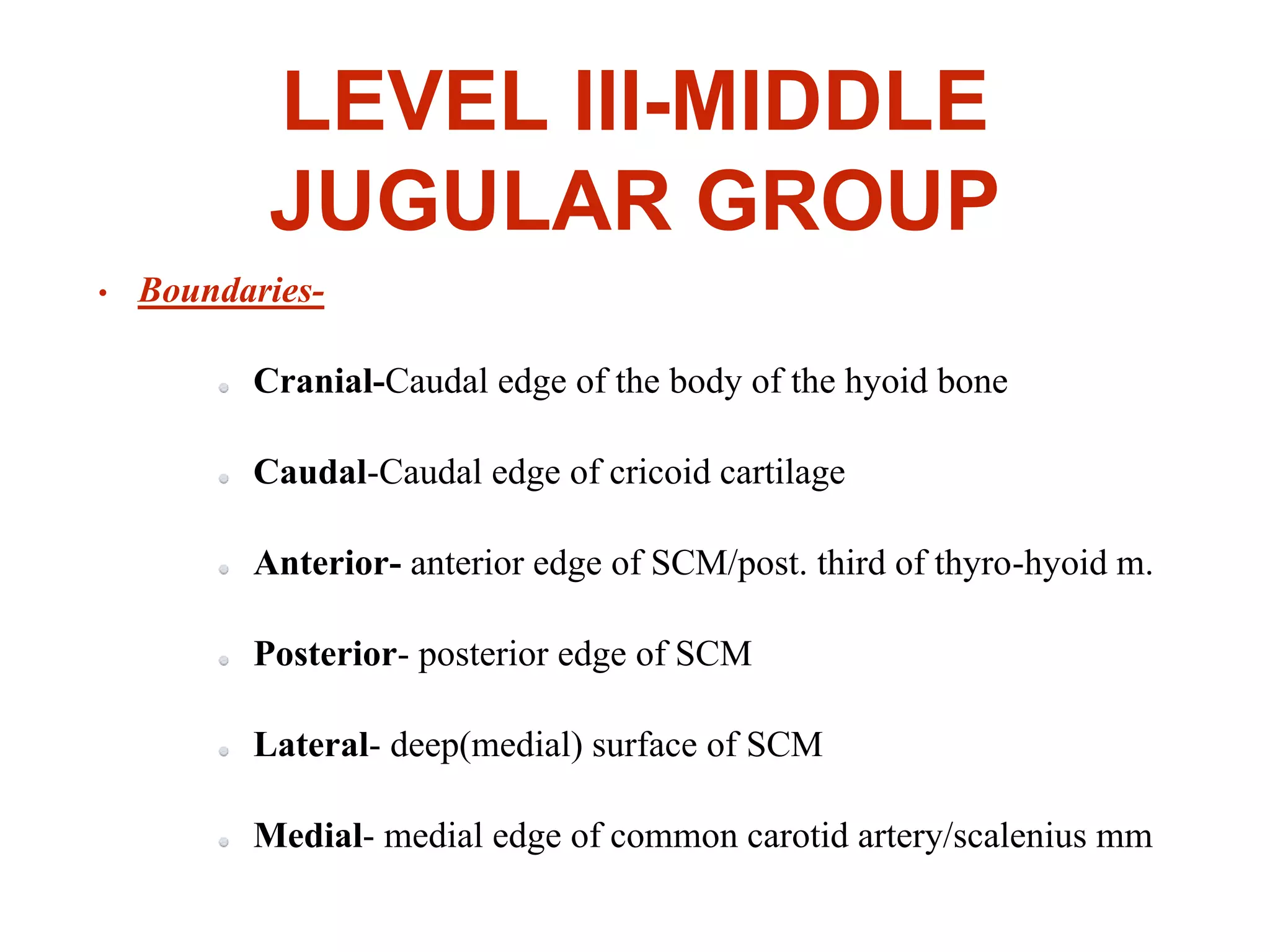 Head n neck nodal delineation ppt | PPTX