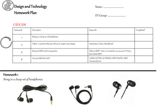 Headphone wrap homework | PPTX