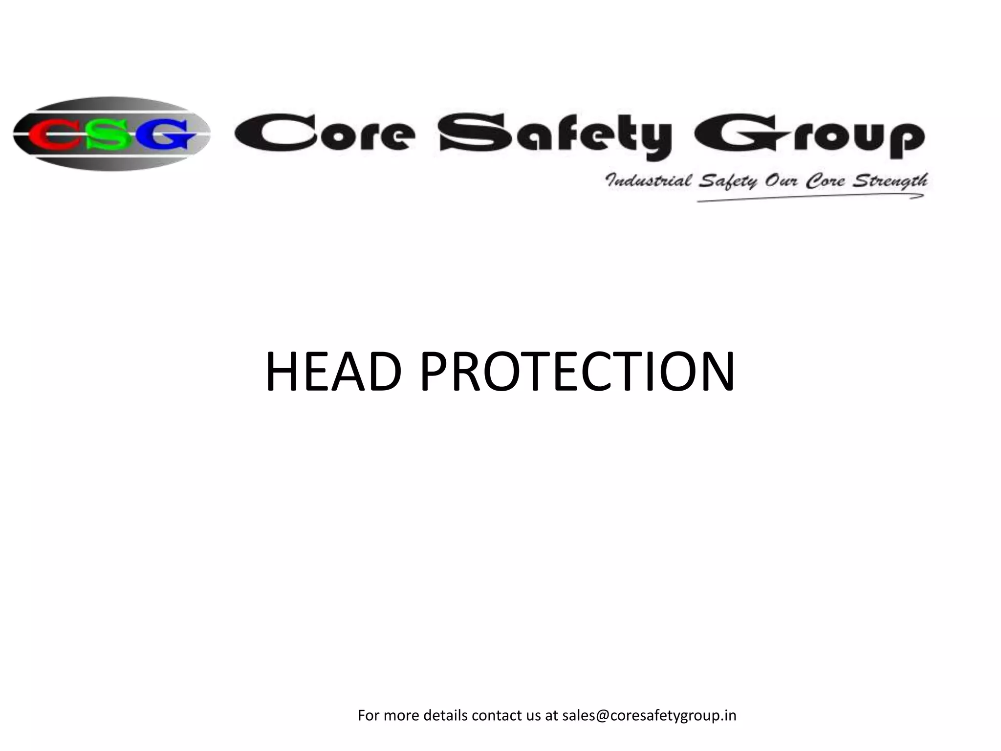 Head protection | PPT