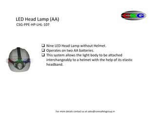 Head protection | PPTX