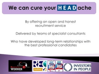 Head Resourcing - About Us | PPT