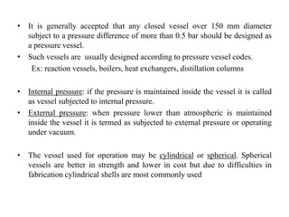 Heads and closures for pressure vessel... | PDF